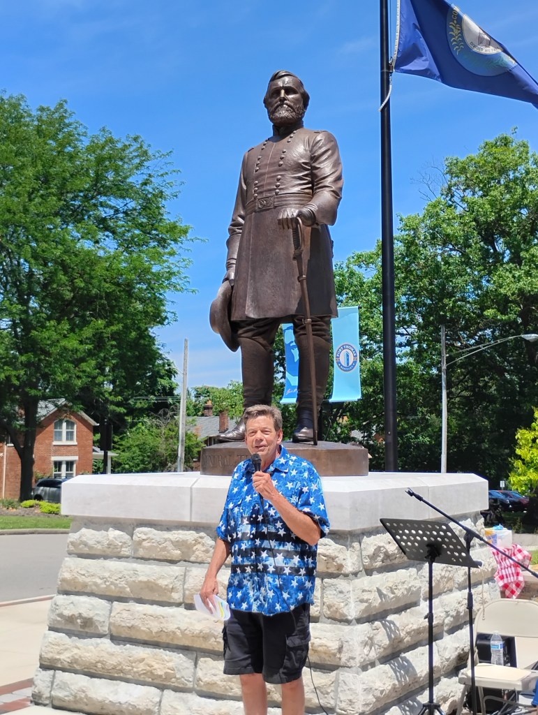 Celebrating the Unveiling of General Thomas Statue in Fort Thomas