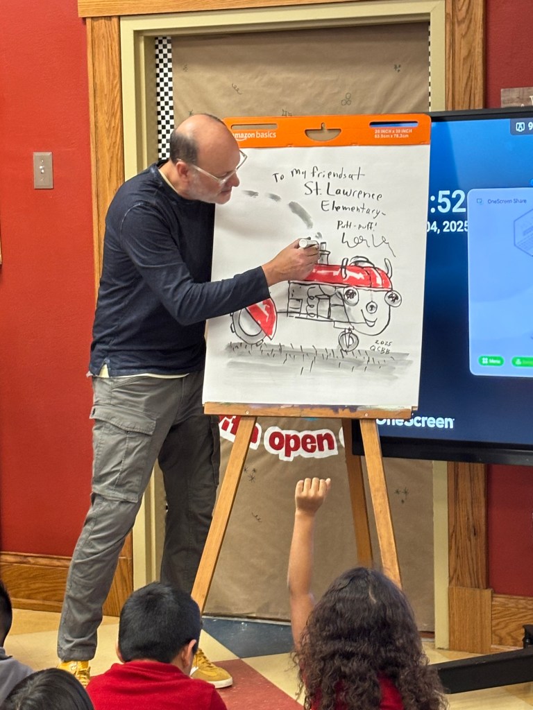 Loren Long Inspires Young Readers During Special Visit ...